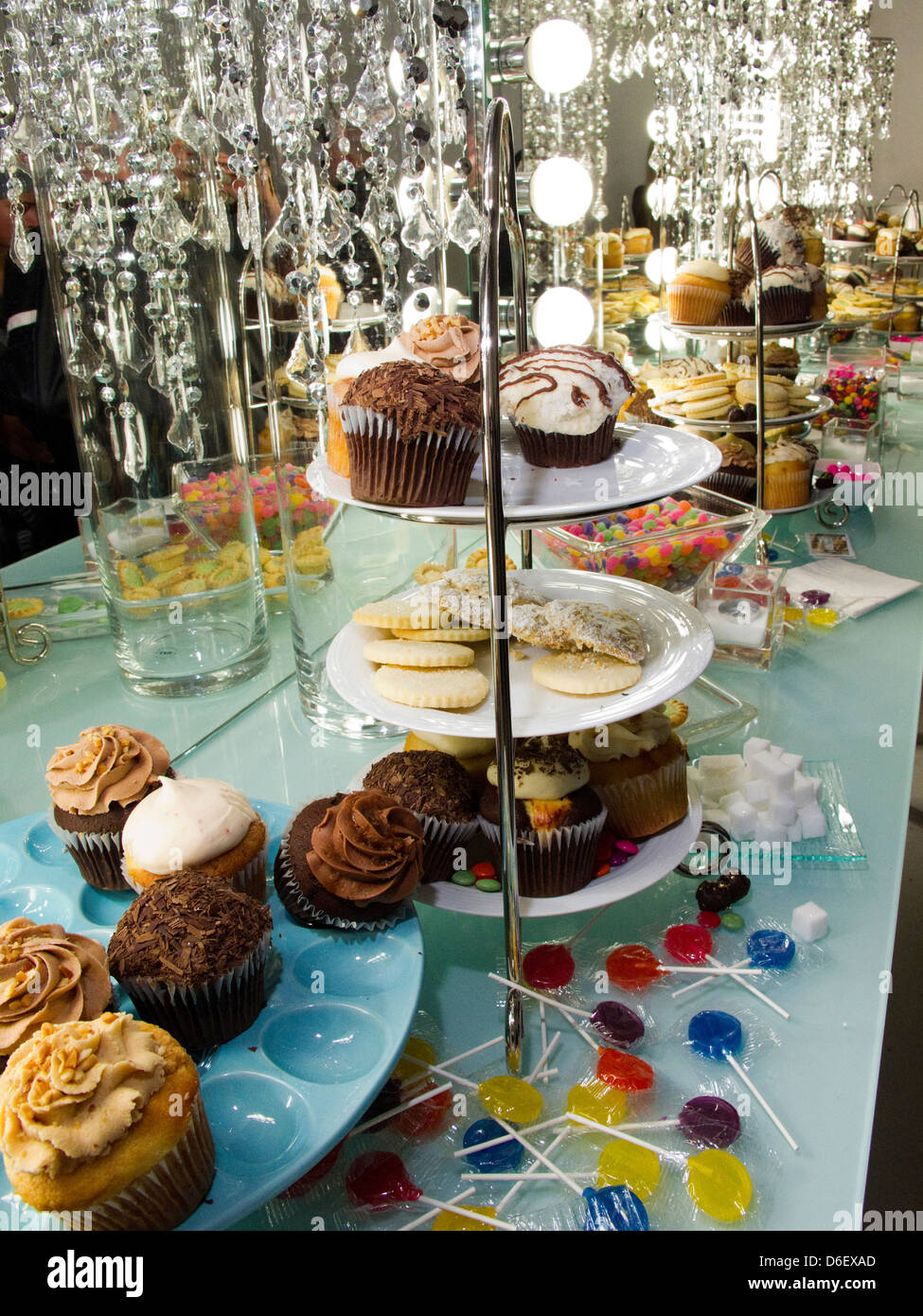 Dessert Buffet at a Party Stock Photo - Alamy