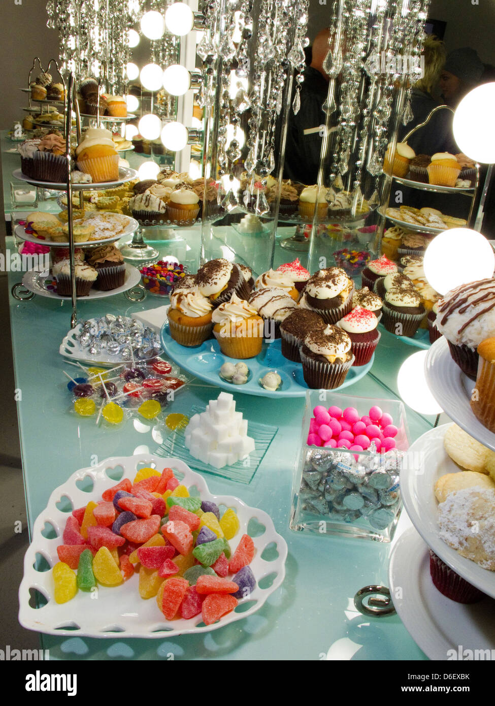 Dessert Buffet at a Party Stock Photo - Alamy