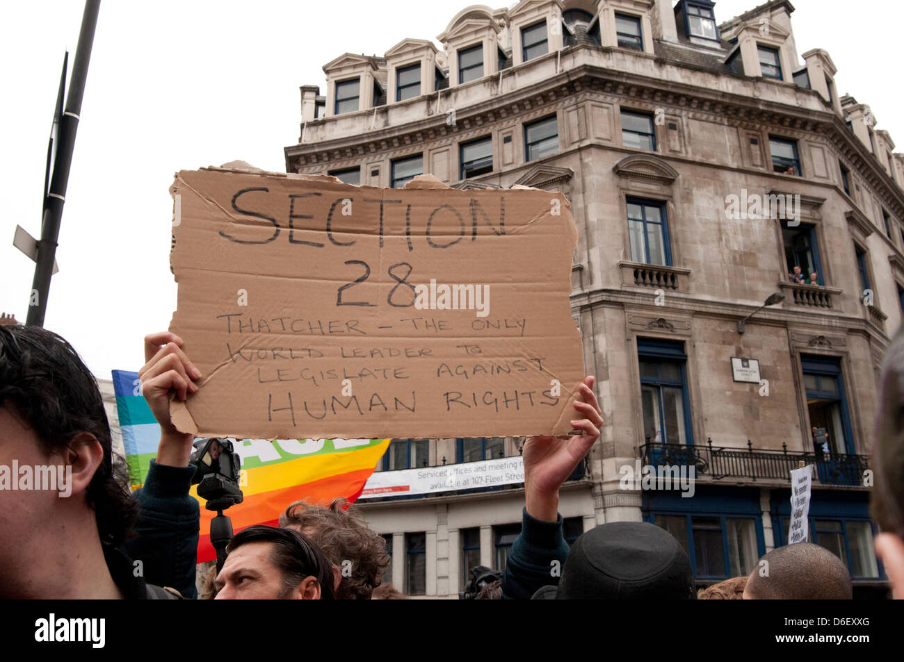 Section 28 protest hi-res stock photography and images - Alamy