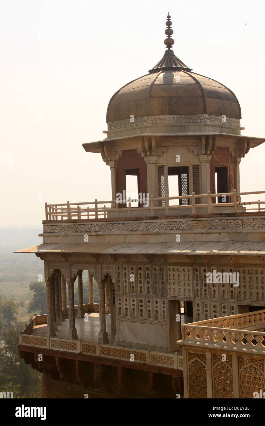 Musamman Burj, Agra Fort UNESCO World Heritage site Agra, Uttar Pradesh ...