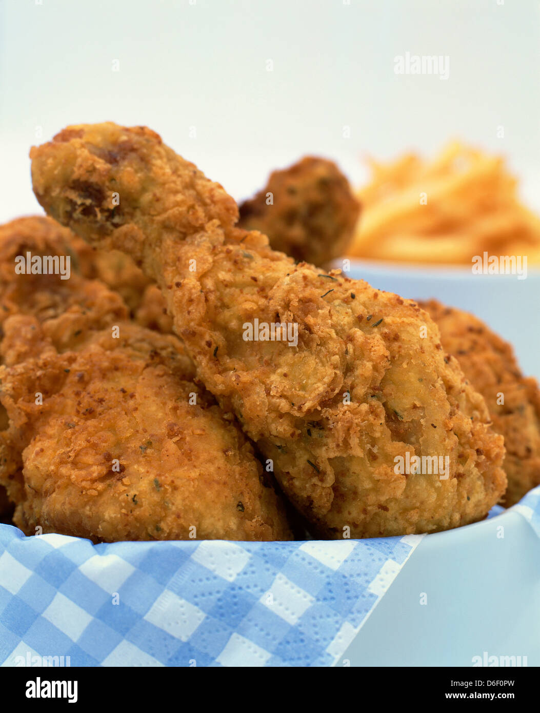Fried chicken drumsticks Stock Photo - Alamy