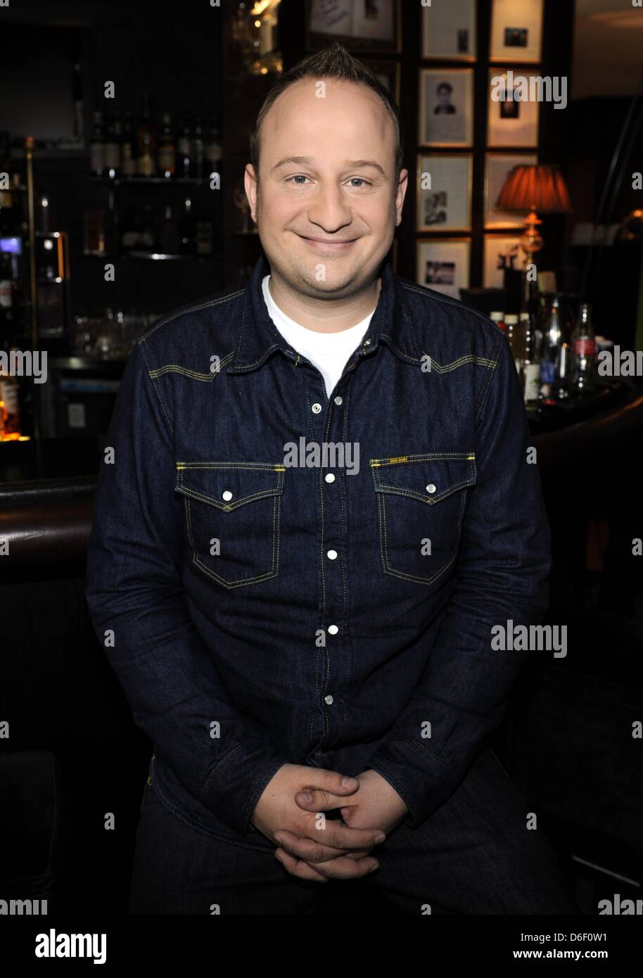 Dutch comedian and presenter Philip Simon poses during a photo date for ...