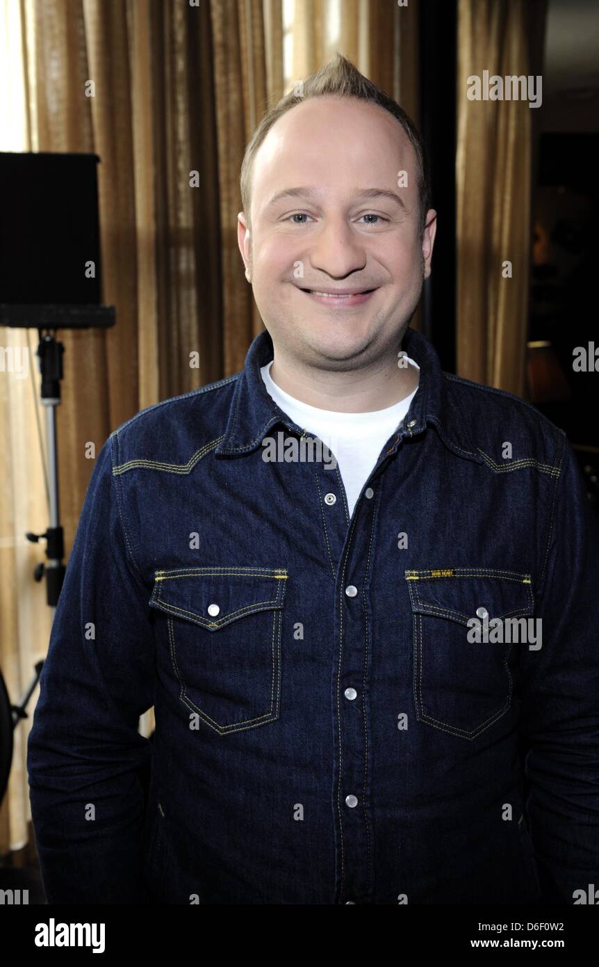 Dutch comedian and presenter Philip Simon poses during a photo date for ...