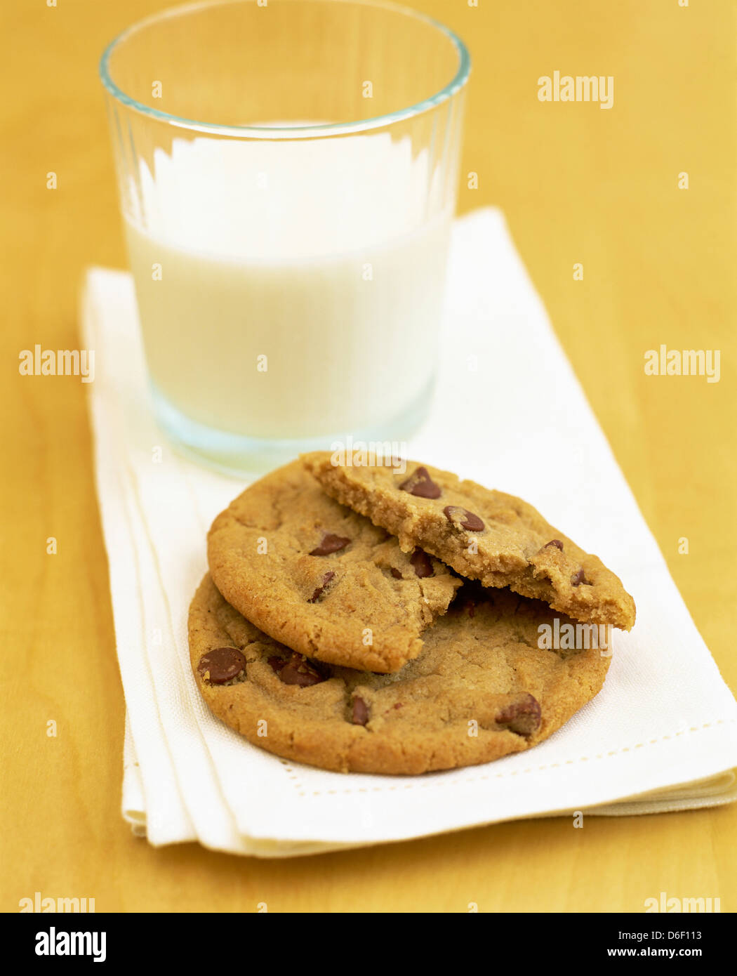 Milk and Cookies Stock Photo - Alamy