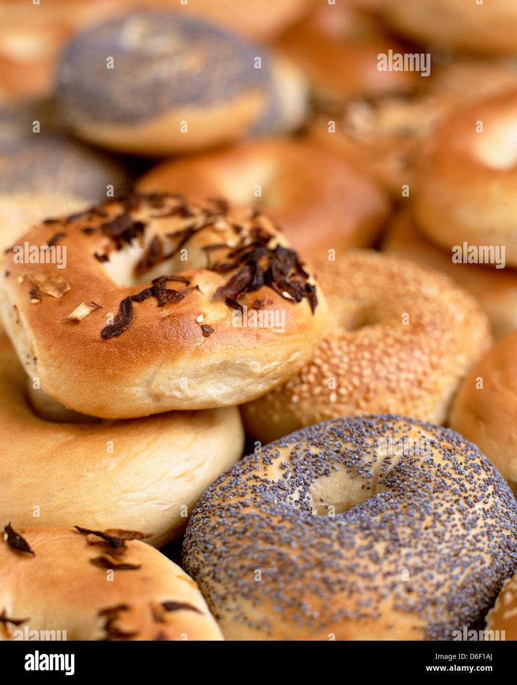Bagel varieties hi-res stock photography and images - Alamy