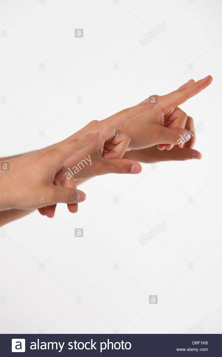 Four Fingers Up High Resolution Stock Photography and Images - Alamy