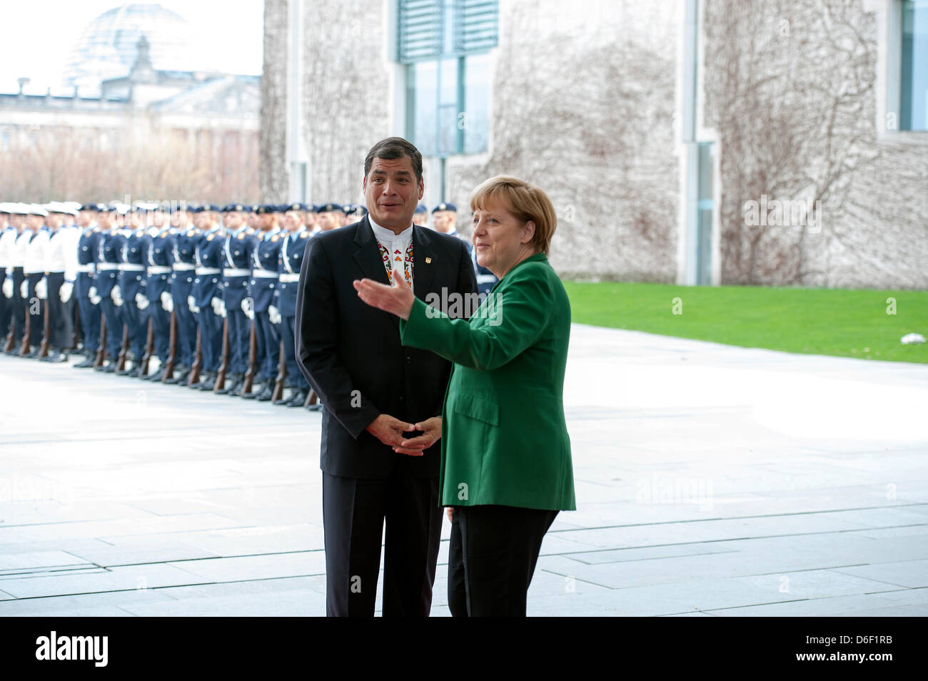Berlin, Germany. 17th April 2013. German Chancellor Angela Merkel ...
