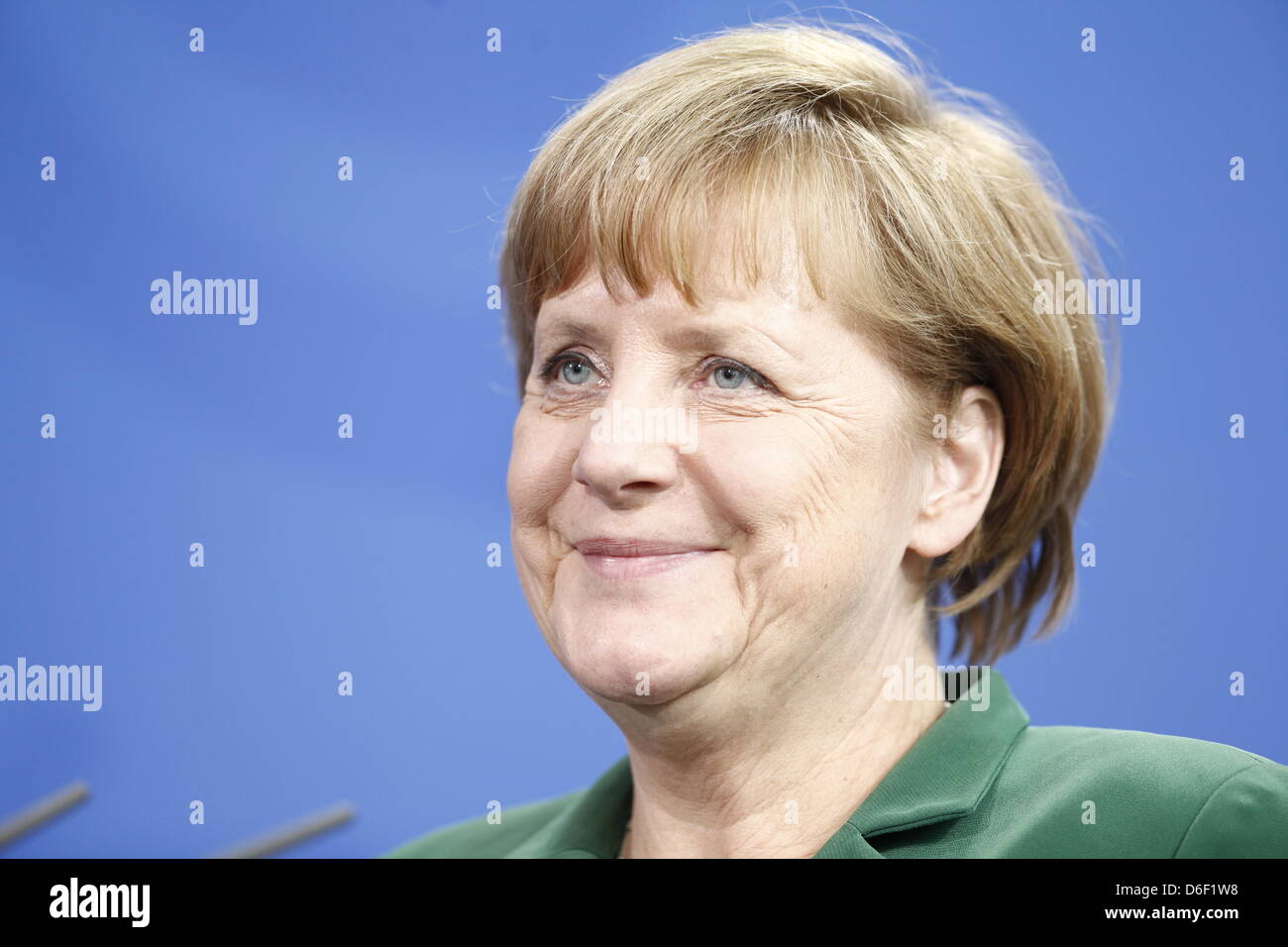 Germany, Berlin. 17th April, 2013. Chancellor Angela Merkel and ...