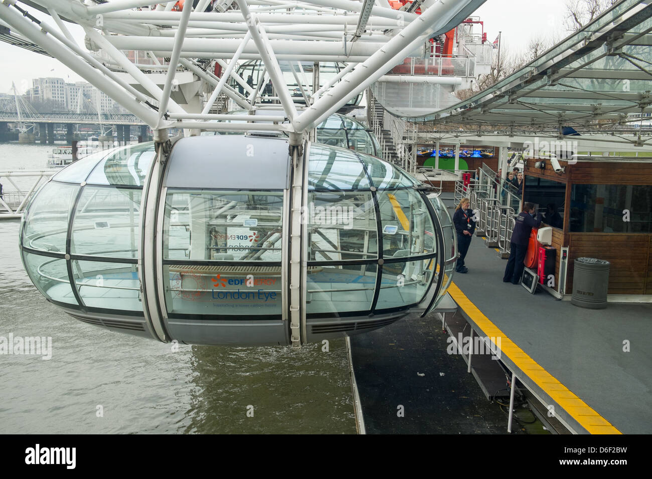 General View picture of the London Eye Stock Photo - Alamy