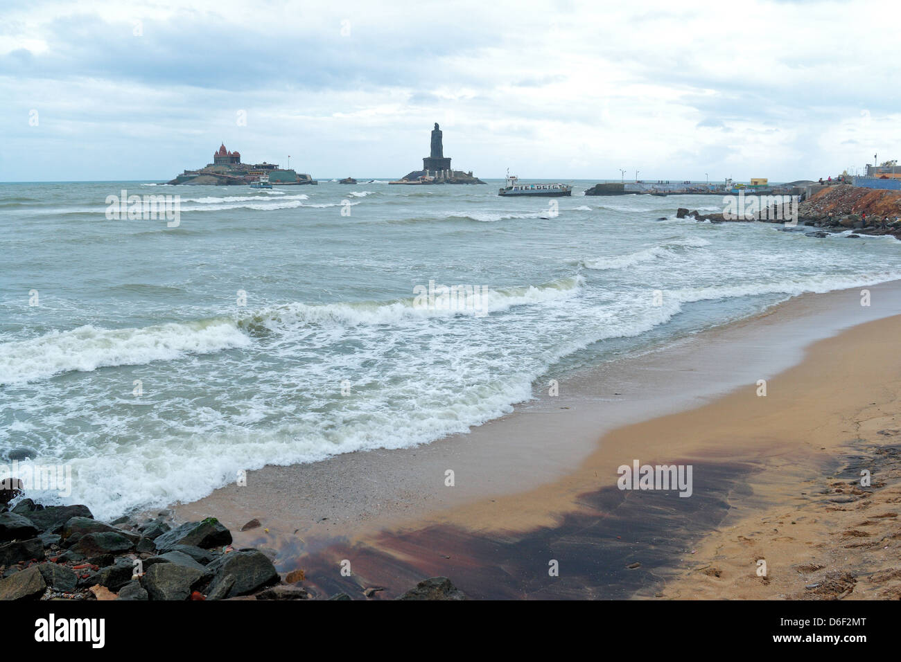 Vivekananda Rock Memorial, Cape Comorin, Kanyakumari, Tamil Nadu, India ...