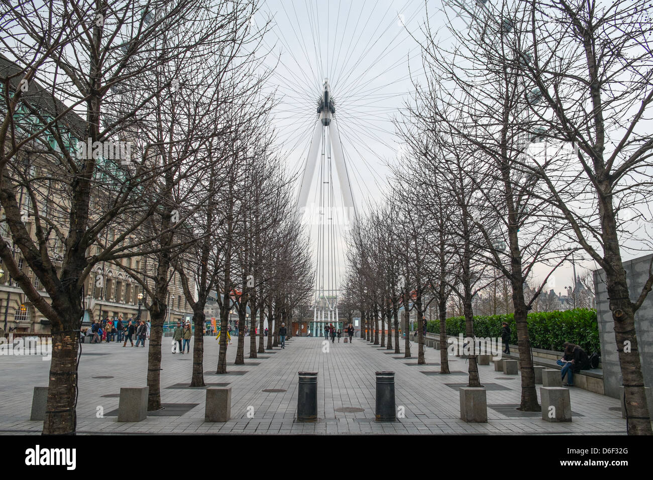 General View picture of the London Eye Stock Photo - Alamy