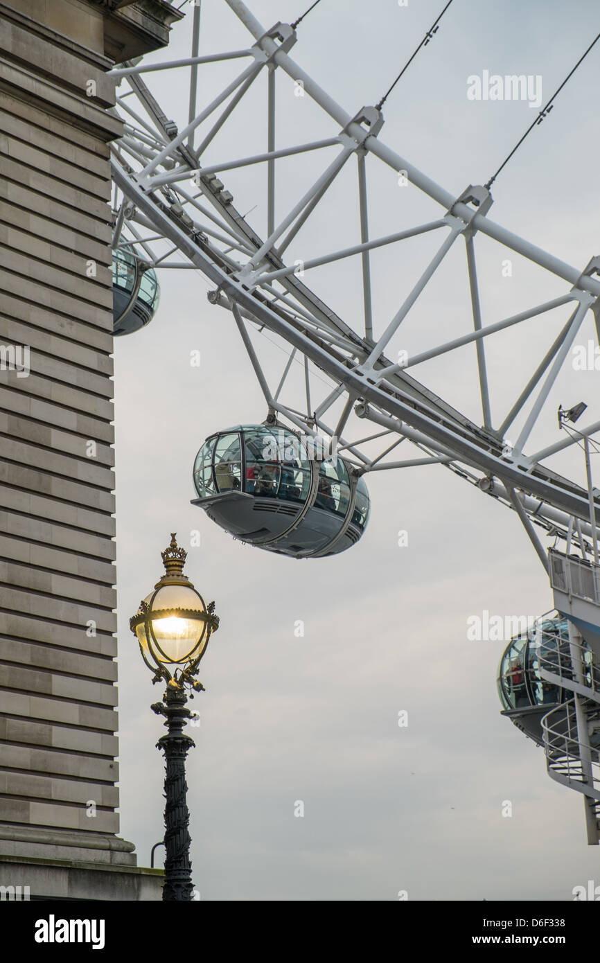 General View picture of the London Eye Stock Photo - Alamy