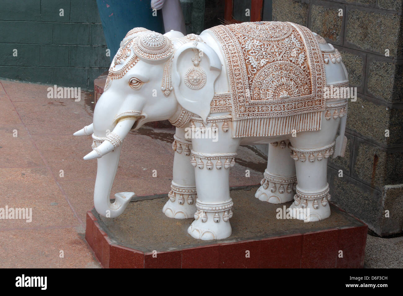 Ivory elephant figure, Kanyakumari, Vivekananda, Rock, Tamil Nadu ...