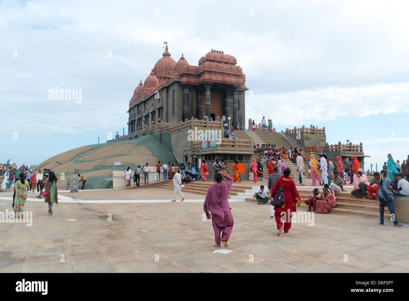 Vivekananda Rock Memorial, Kanyakumari, Tamil Nadu, India Stock Photo ...