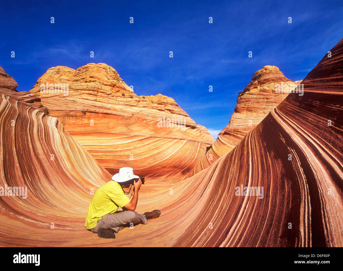 Photographing the wave arizona hi-res stock photography and images - Alamy