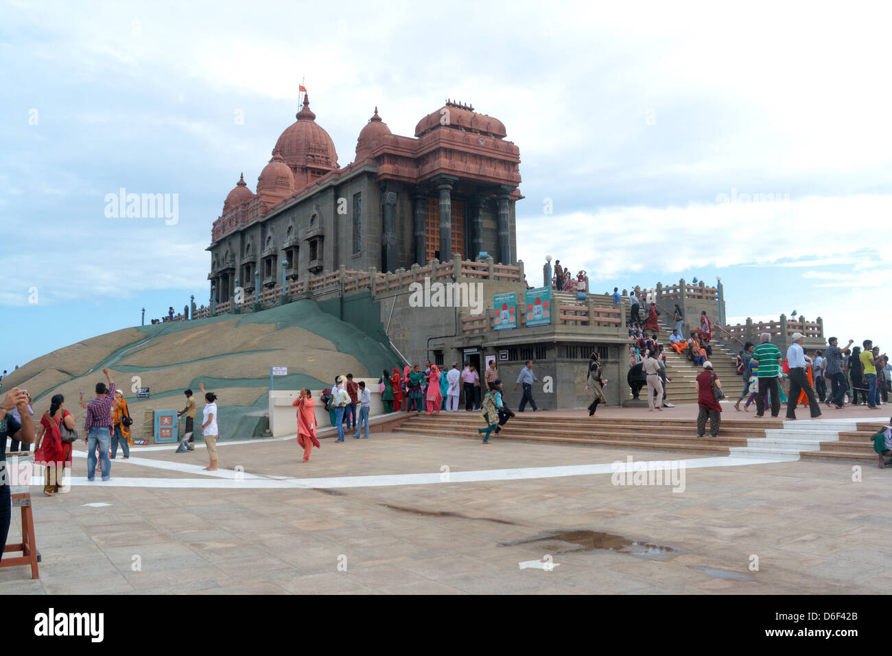 Vivekananda Rock Memorial, Kanyakumari, Tamil Nadu, India Stock Photo ...
