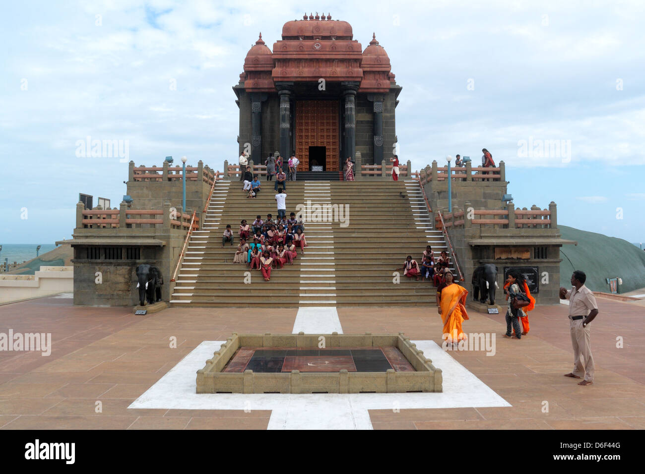 Vivekananda Rock Memorial, Kanyakumari, Tamil Nadu, India Stock Photo ...