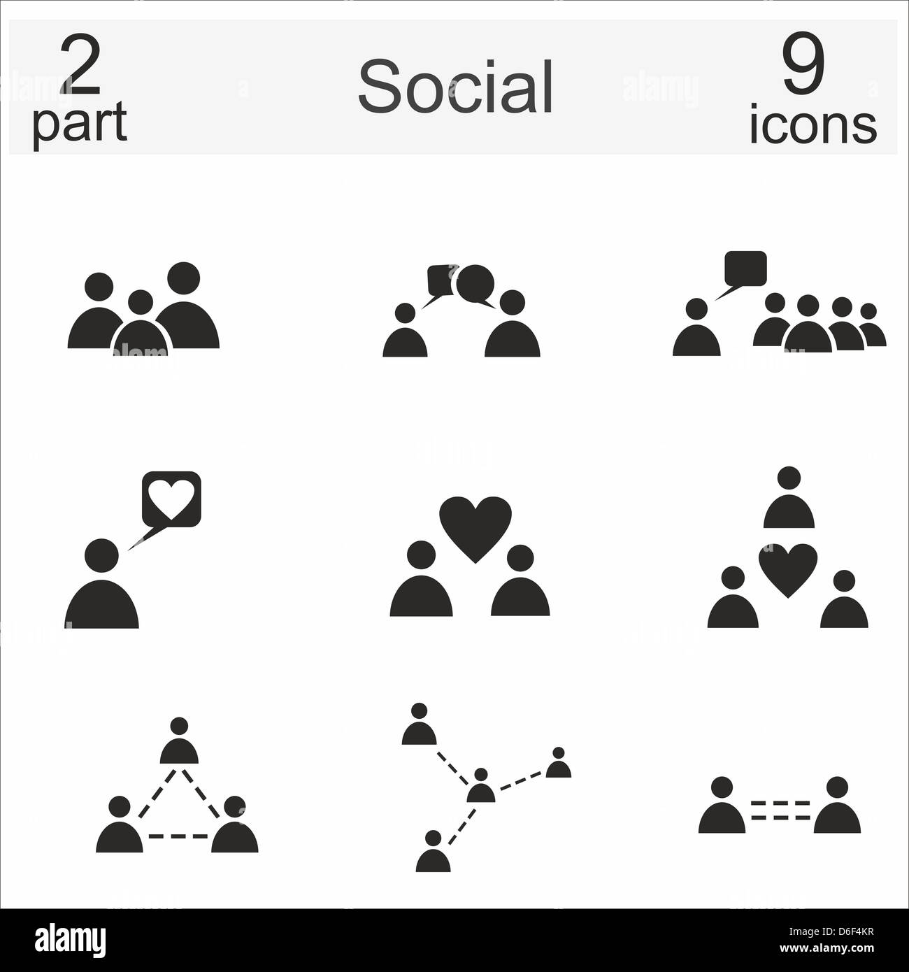 Social media icons Black and White Stock Photos & Images - Alamy