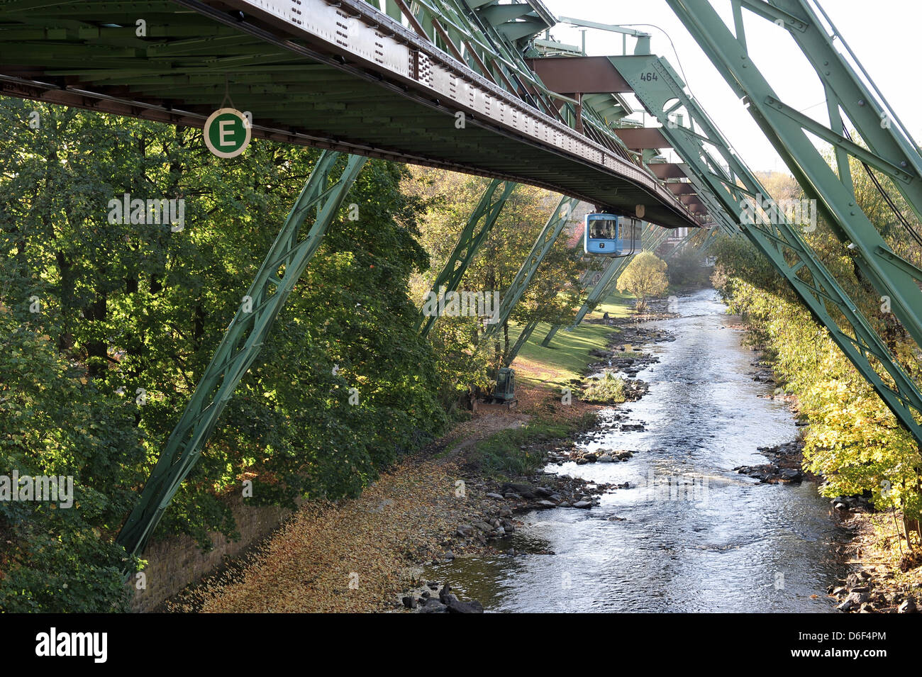 Wuppertal, Germany, the monorail over the Wupper Stock Photo - Alamy