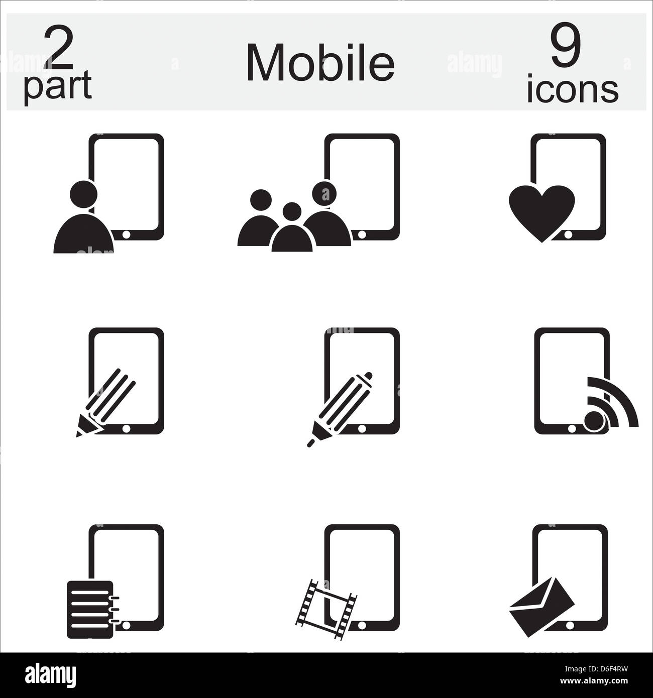 Mobile battery icons hi-res stock photography and images - Alamy