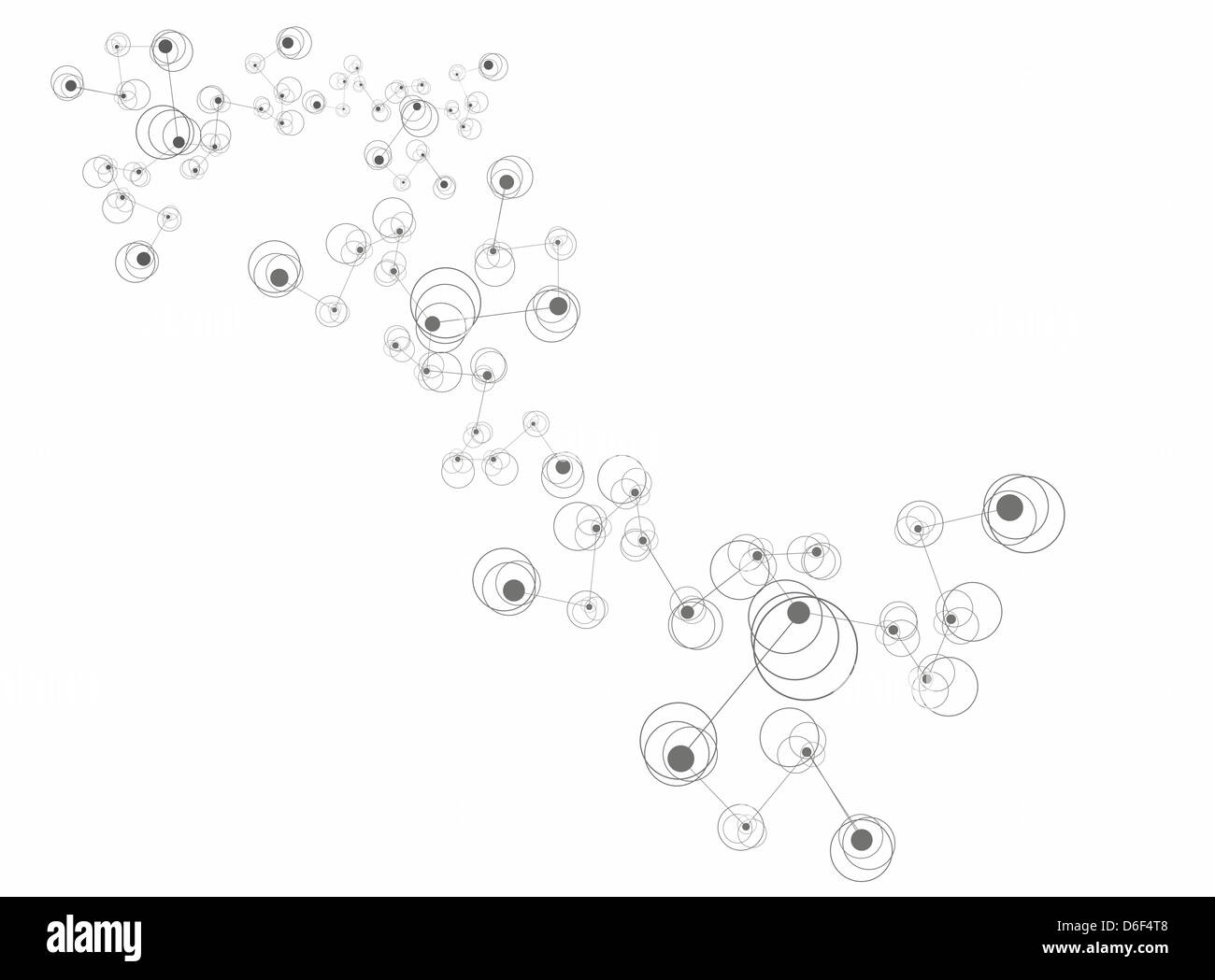 Water molecule model Cut Out Stock Images & Pictures - Alamy