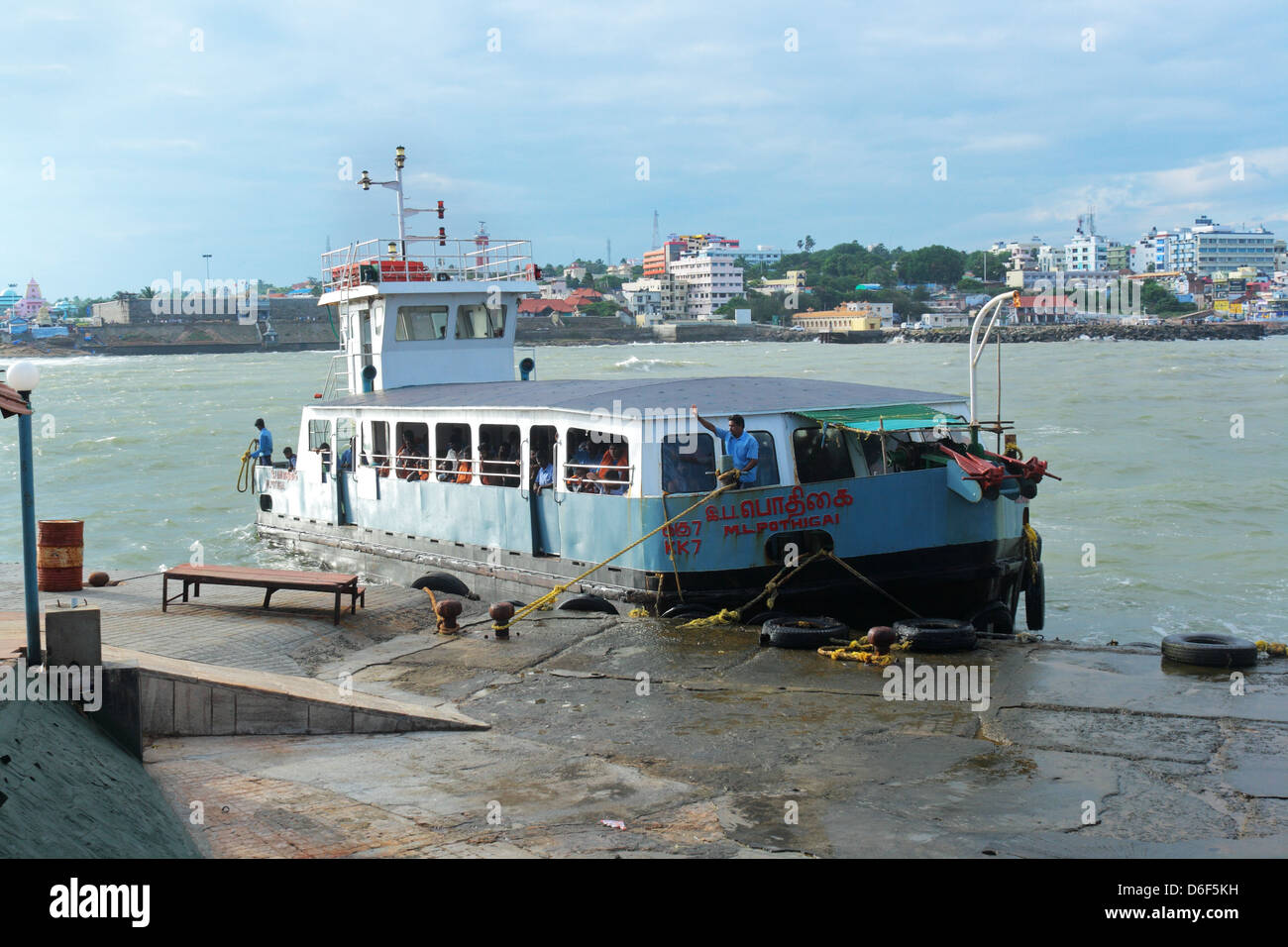 Ferry service to Vivekananda Rock Memorial, Kanyakumari, Tamil Nadu ...
