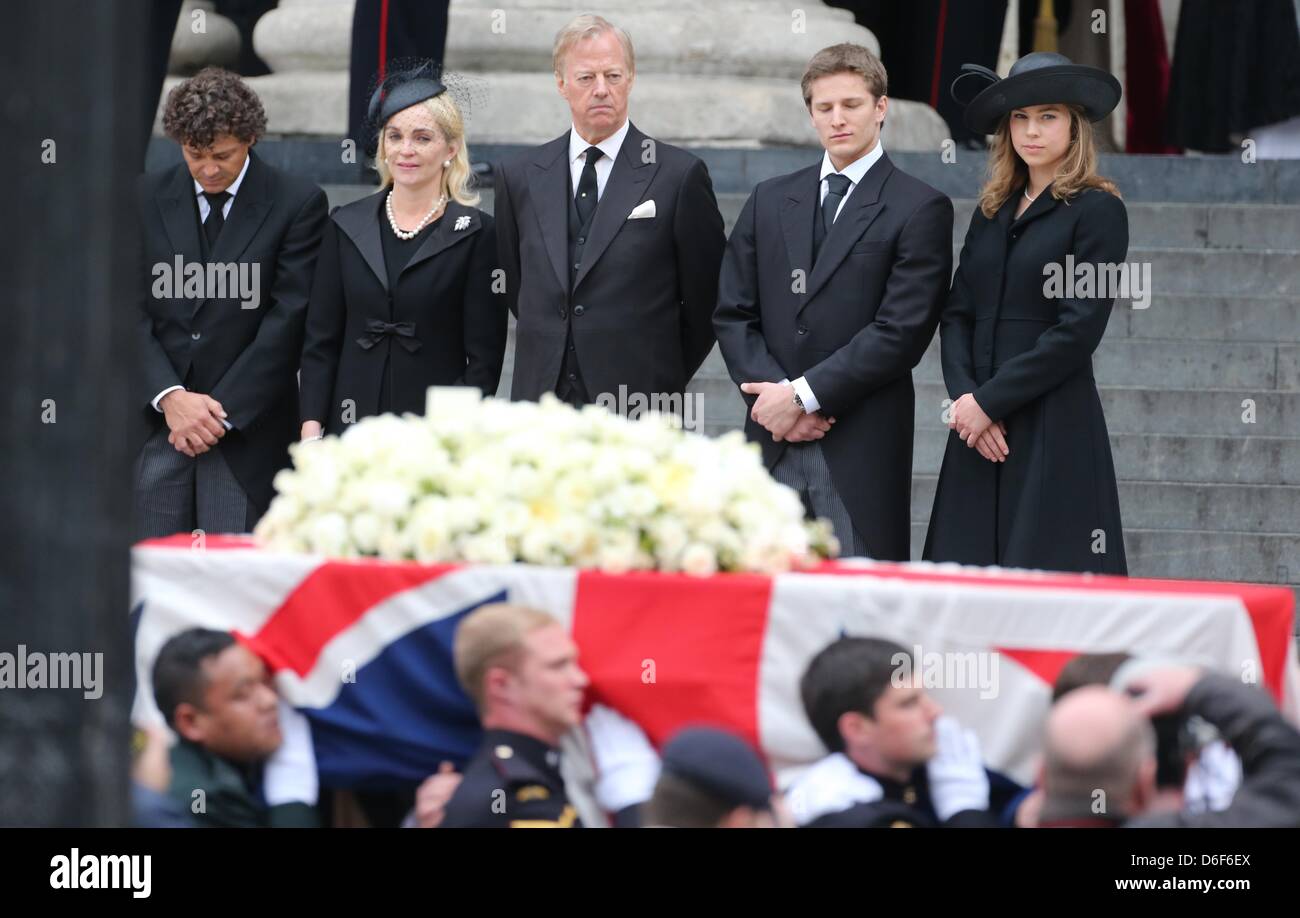Margaret thatcher's family hi-res stock photography and images - Alamy