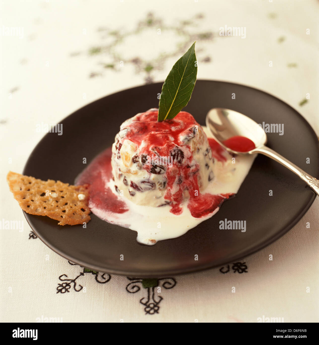 Christmas Ice Cream Stock Photo - Alamy
