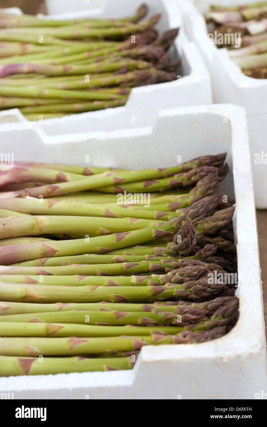Asparagus boxes hi-res stock photography and images - Alamy
