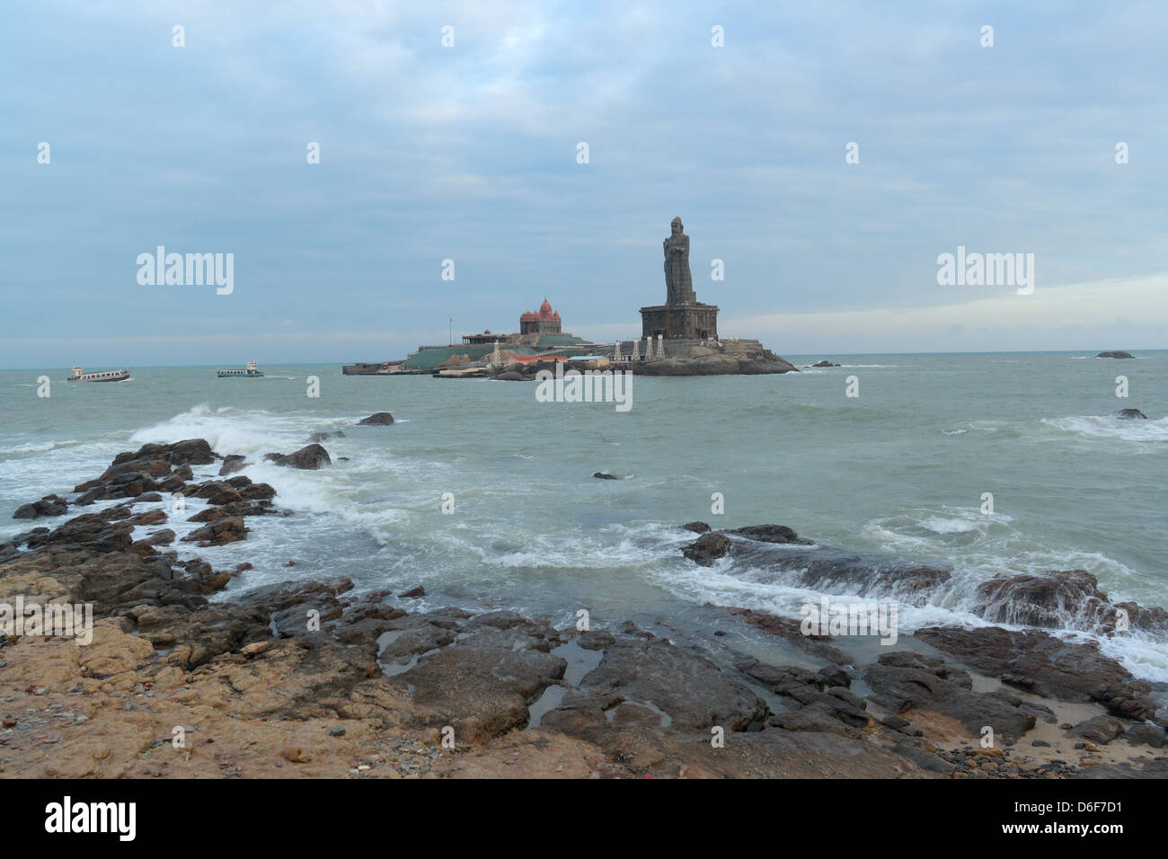 Vivekananda Rock Memorial, Cape Comorin, Kanyakumari, Tamil Nadu, India ...