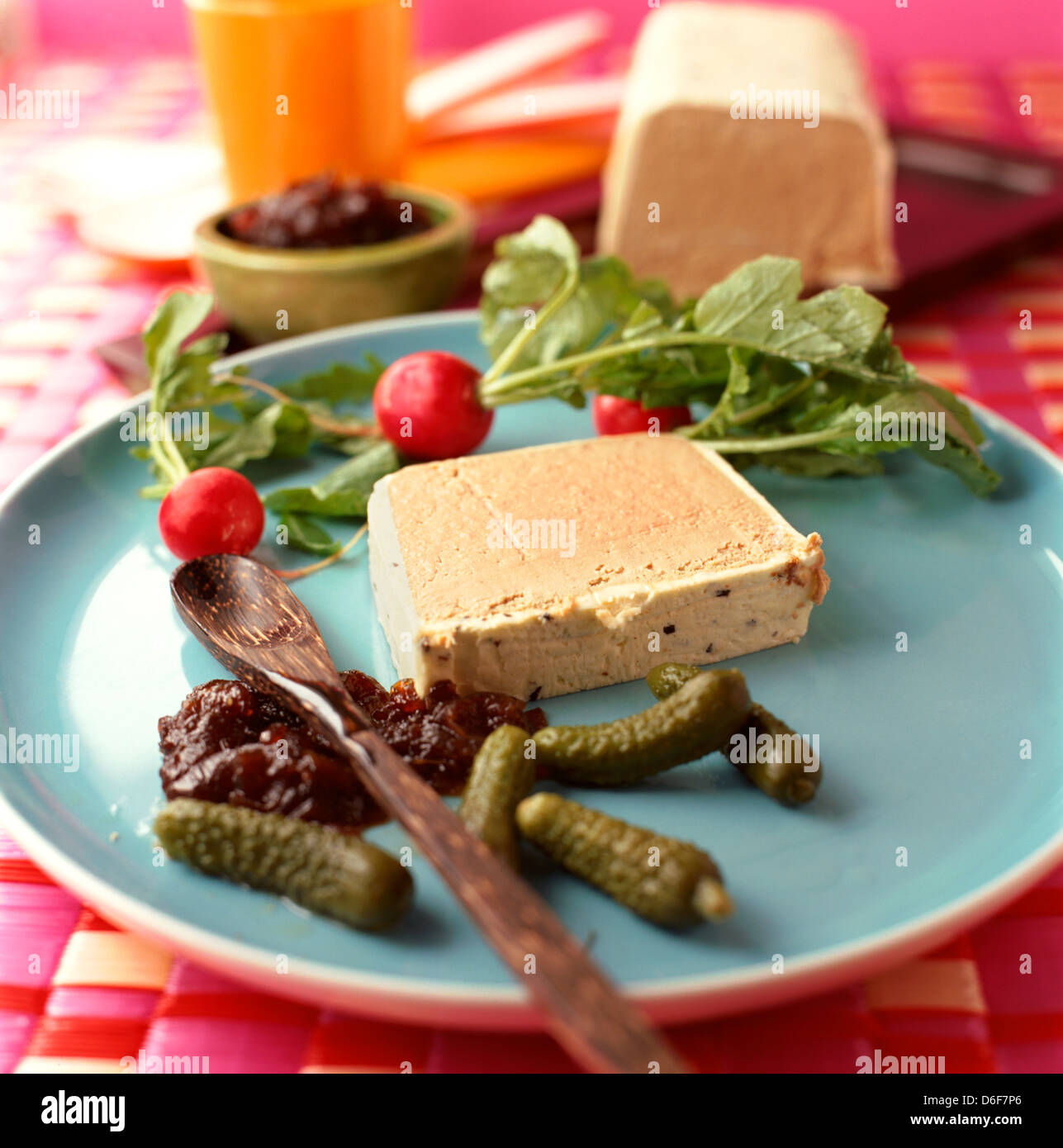 Chicken Liver Parfait Stock Photo - Alamy