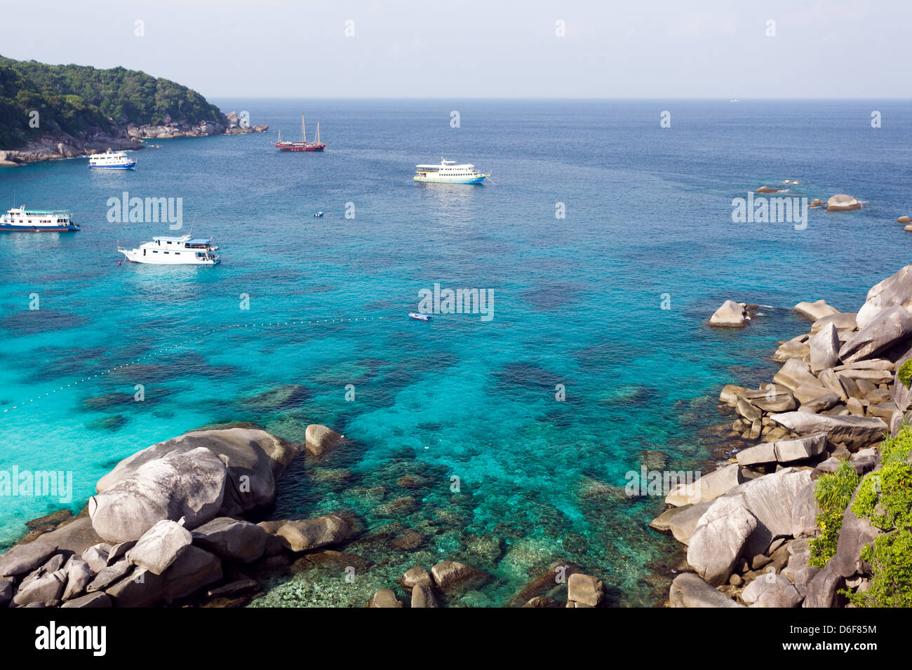 Mu Ko Similan island landscape, Thailand Stock Photo - Alamy