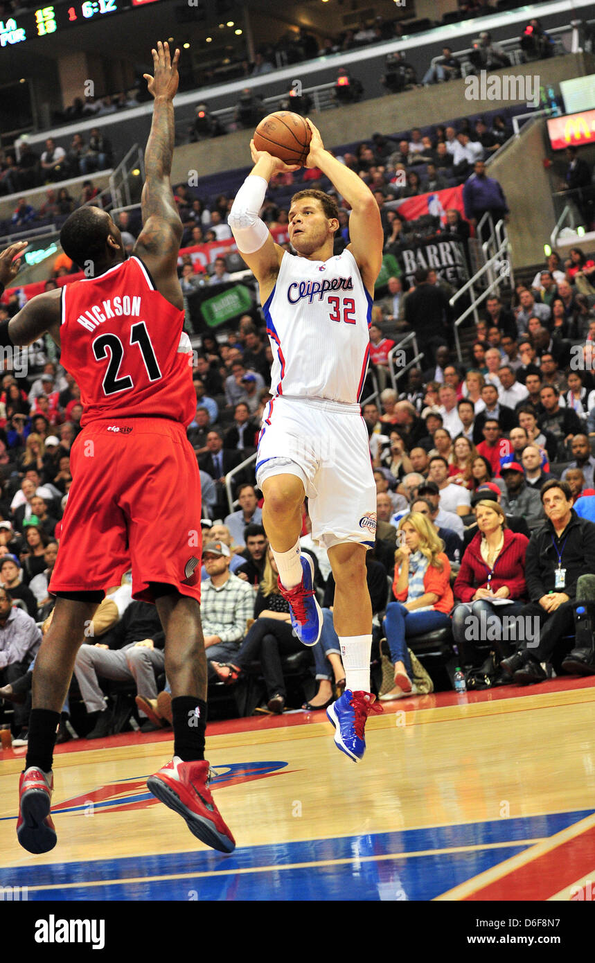 Los Angeles, California. 16th April, 2013. Blake Griffin #32 of the ...