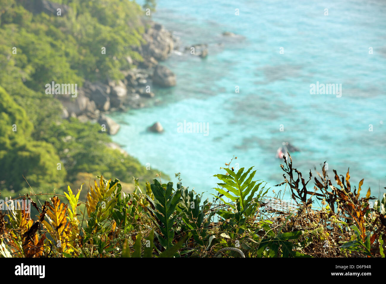 Mu Ko Similan island landscape, Thailand Stock Photo - Alamy