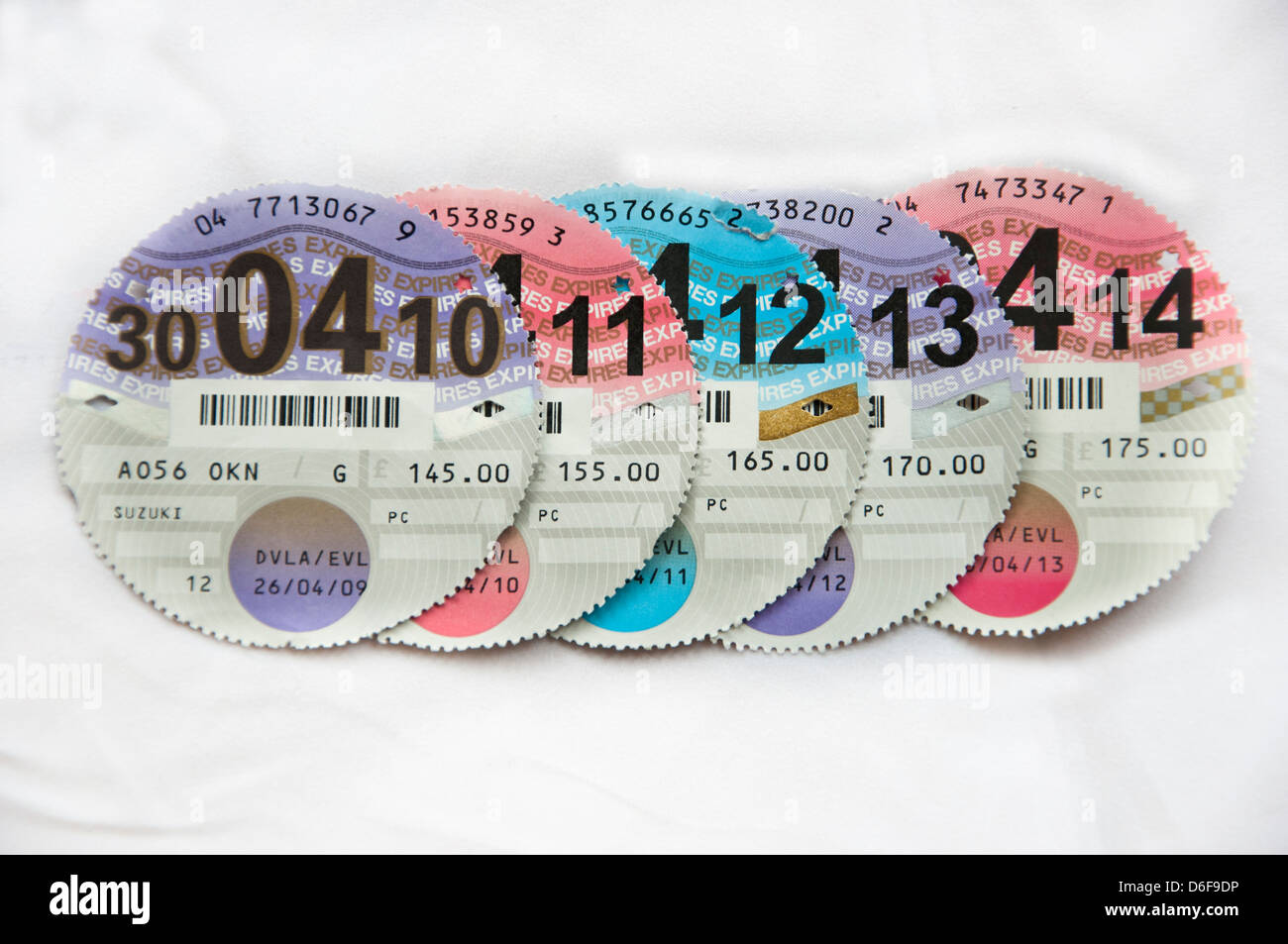 Vehicle Tax Disc High Resolution Stock Photography and Images - Alamy