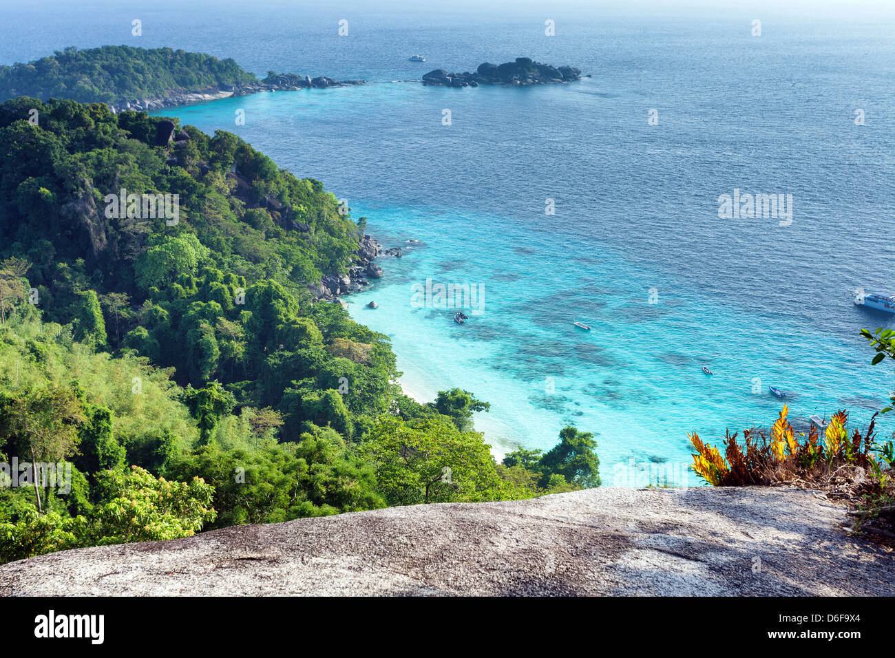 Mu Ko Similan island landscape, Thailand Stock Photo - Alamy
