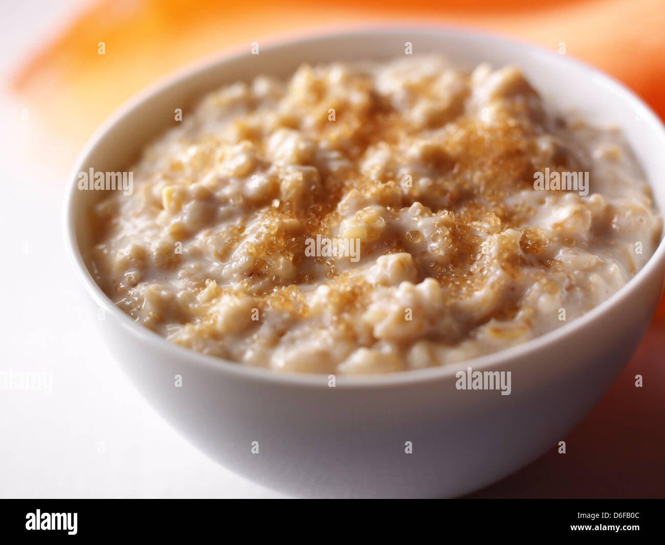 Bowl of Porridge Stock Photo - Alamy