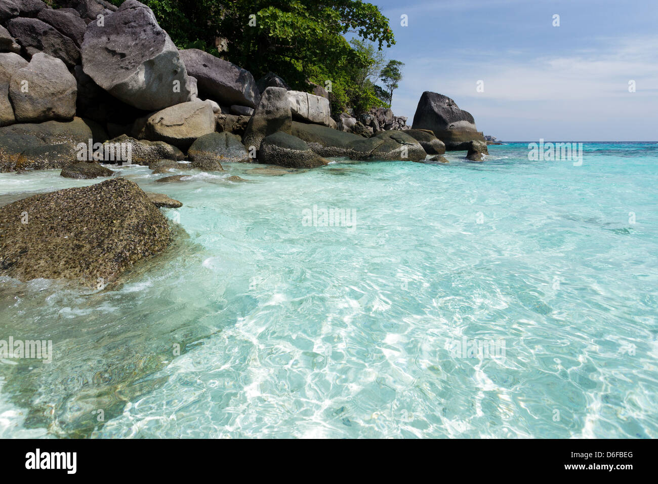 Mu Ko Similan island landscape, Thailand Stock Photo - Alamy