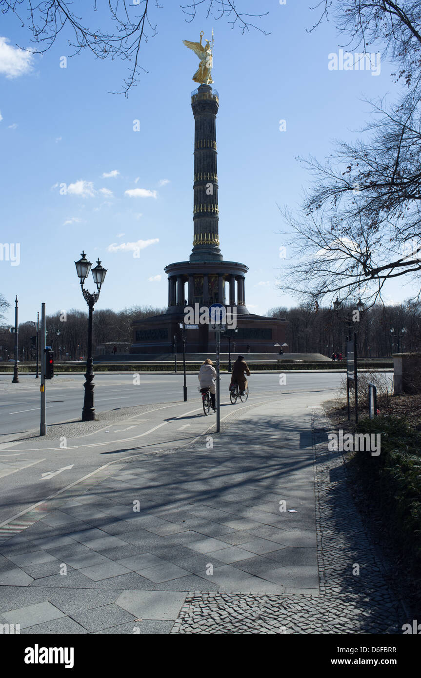 General view of the Victory Column in Berlin Germany Stock Photo - Alamy