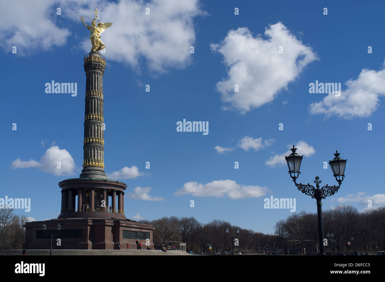 General view of the Victory Column in Berlin Germany Stock Photo - Alamy