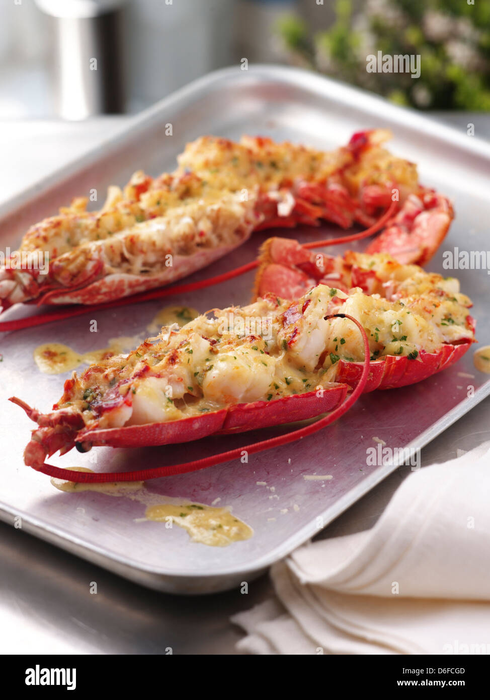 Lobster thermidor hi-res stock photography and images - Alamy