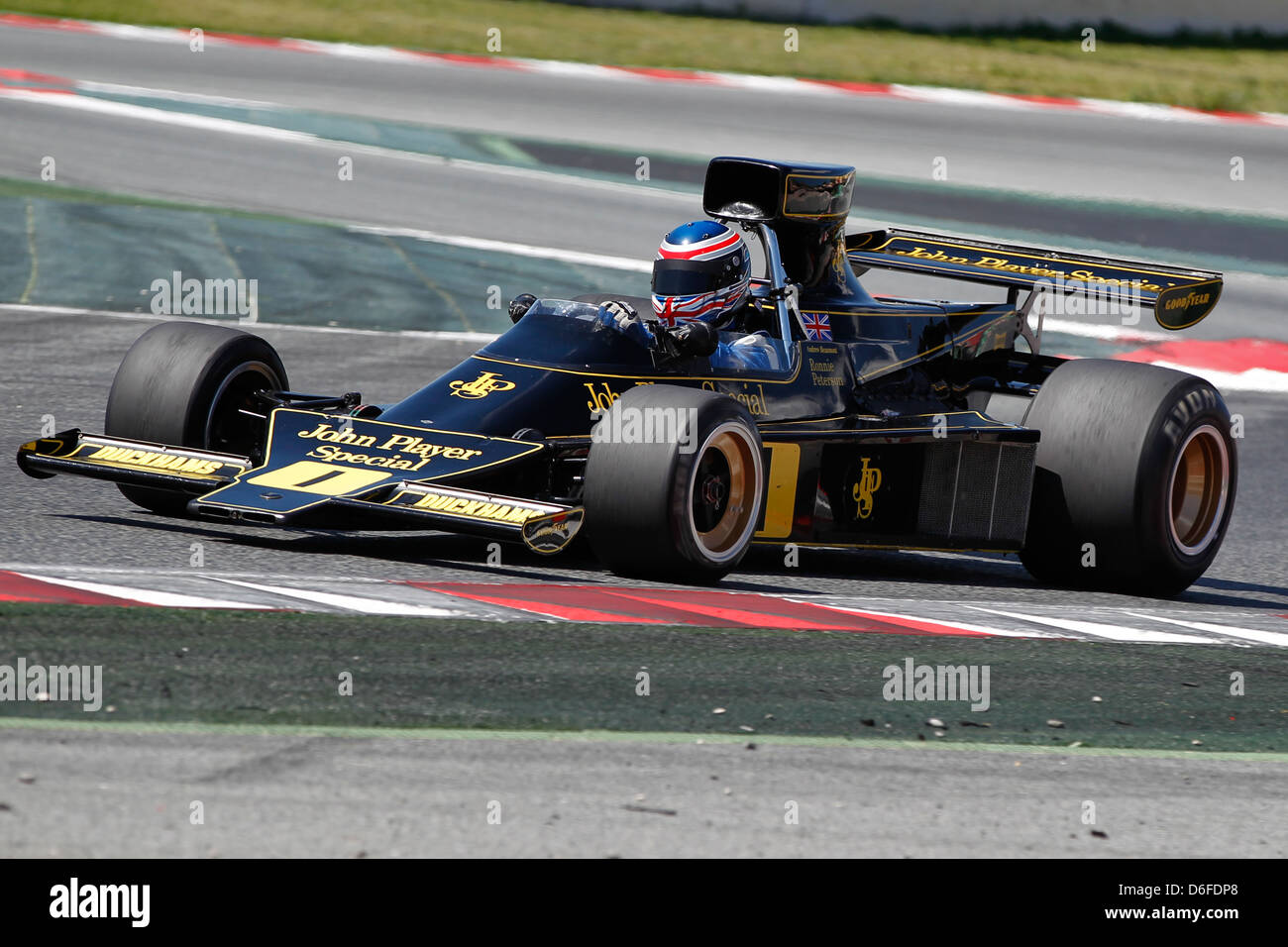 FIA Masters Historic Formula One race at Montmelo 12th April 2013 ...