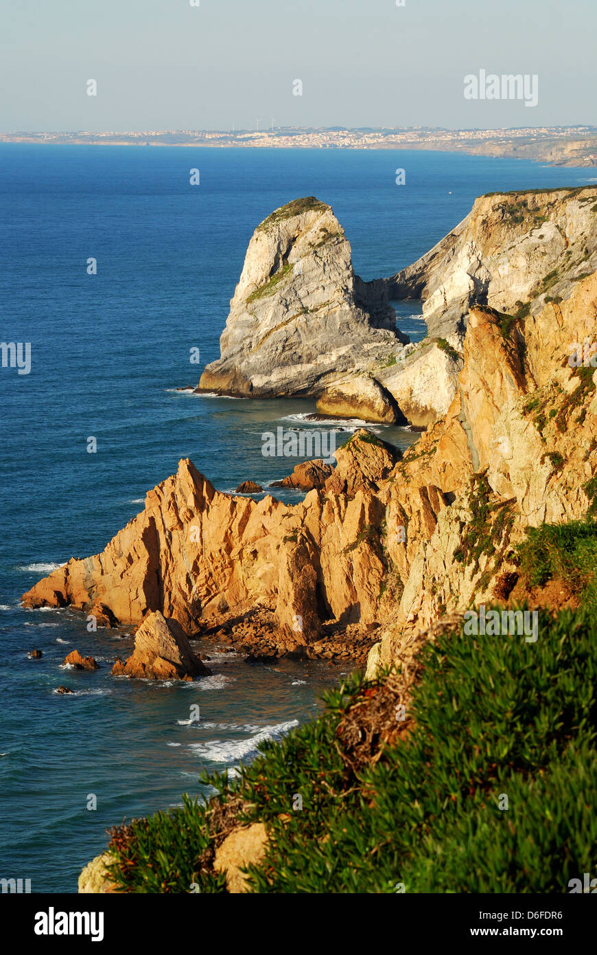 Cabo da Roca (Cape Roca) is a cape which forms the most western point ...