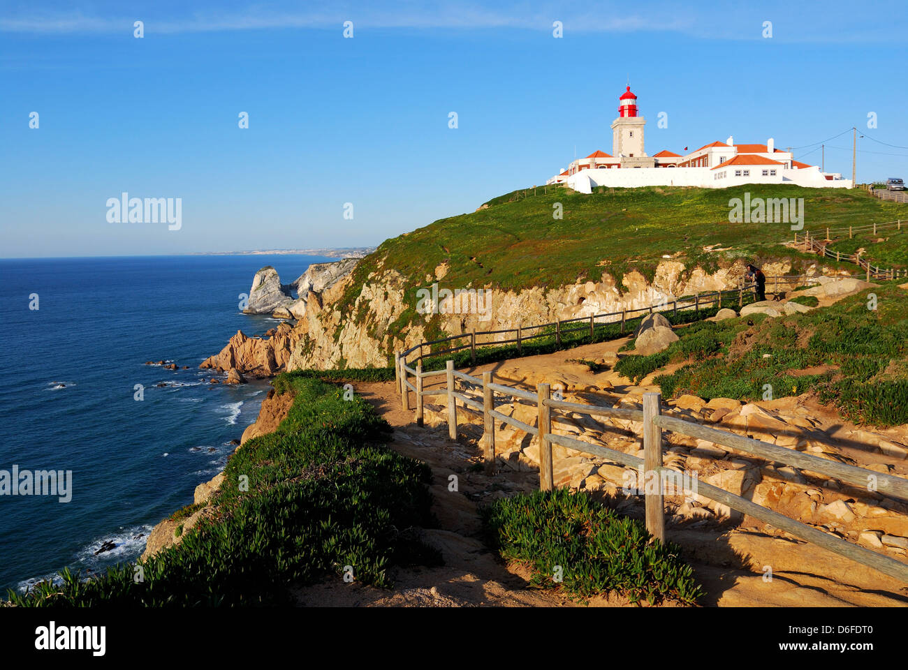Cabo da Roca (Cape Roca) is a cape which forms the most western point ...