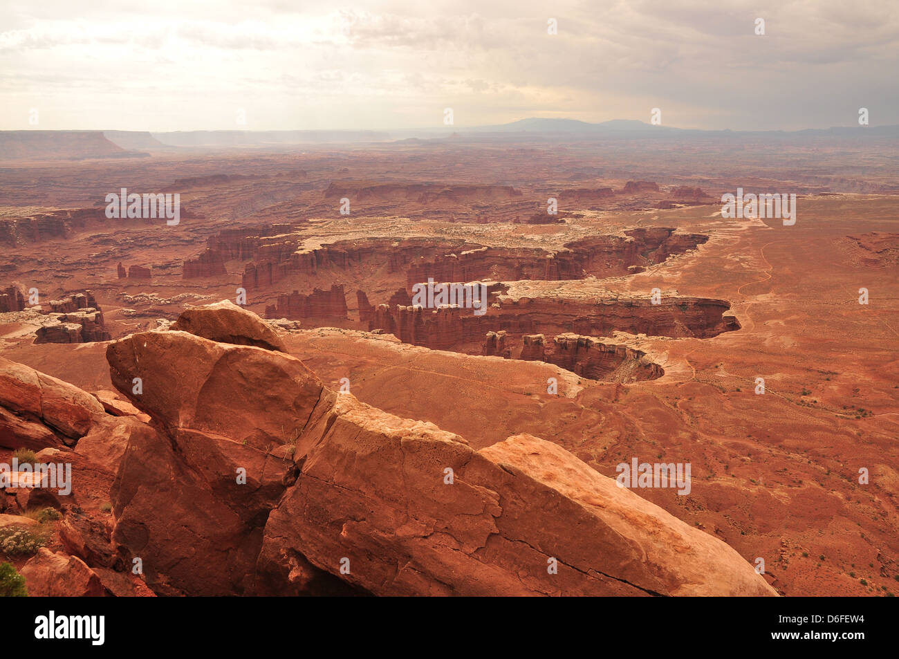 Grand view point road canyonlands hi-res stock photography and images ...
