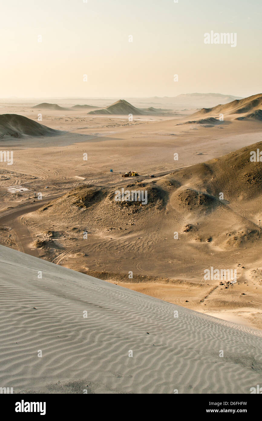 Desert around Besique Beach (Balneario de Besique Stock Photo - Alamy