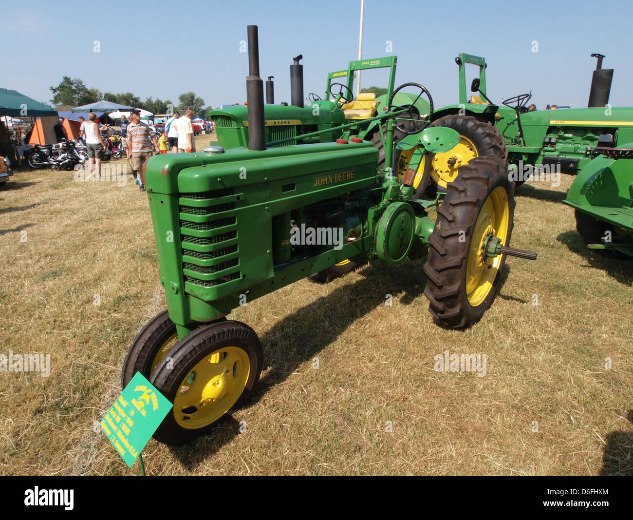 The 1940 John Deere Model H is a classic agricultural tractor, known ...