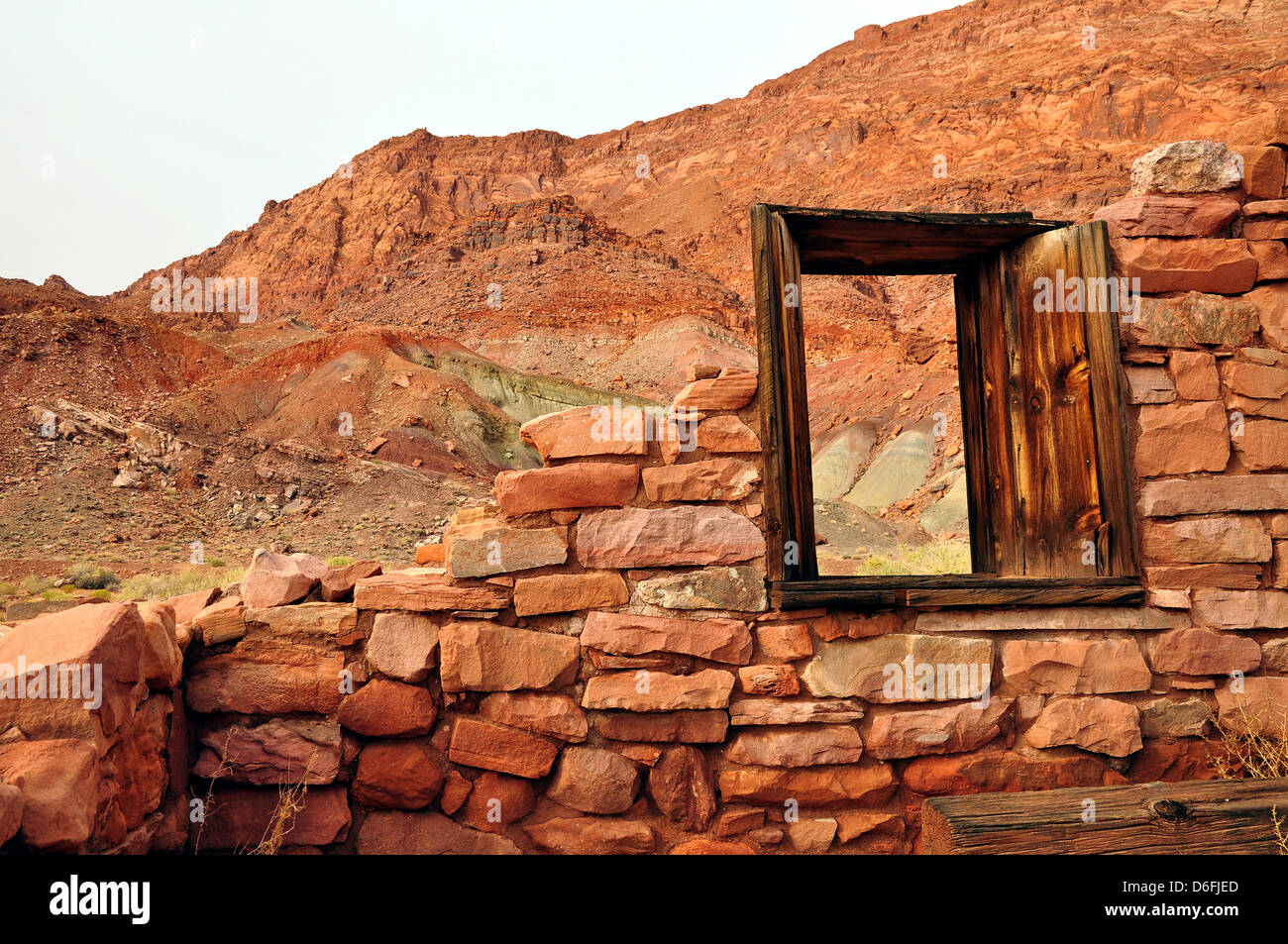 Old window in ruins Stock Photo - Alamy