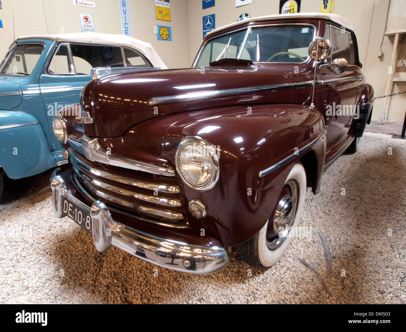 The 1947 Ford 76 Club Cabriolet is a classic convertible car known for ...