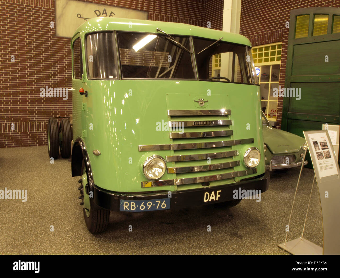 The 1950 DAF D 50 is a light commercial vehicle known for its ...